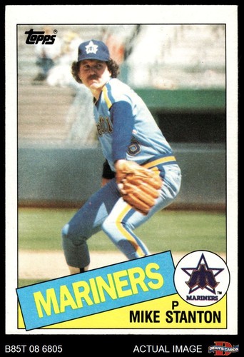 1985 Topps #256 Mike Stanton Mariners 6 - EX/MT | eBay