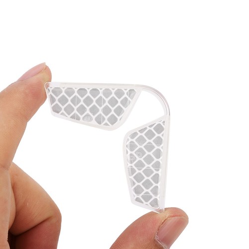4pcs Anti Scratch Car Door Reflective Strip Guard Sticker Invisible ...