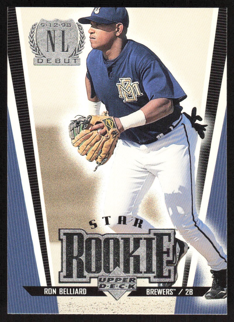 1999 Upper Deck Star Rookie Ron Belliard #288 Milwaukee Brewers | eBay