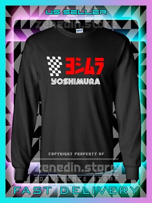 New Yoshimura Racing Tee Shirt Men's Long Sleeve T-Shirt American T ...