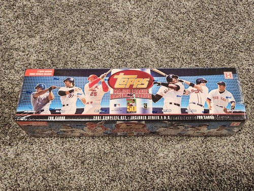 2001 Topps Baseball Factory Set Series 1 & 2 Hobby Box Ichiro Rookie RC ...