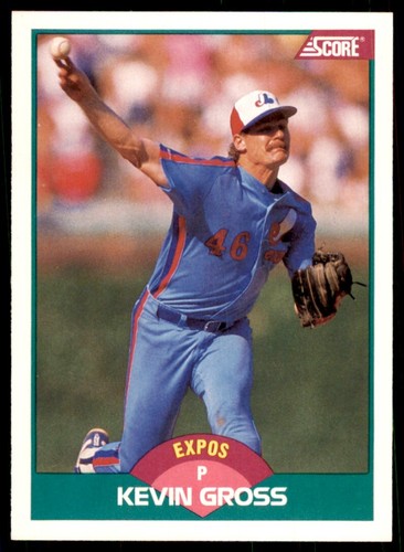 1989 Score Rookie & Traded- Kevin Gross Montreal Expos #39T | eBay