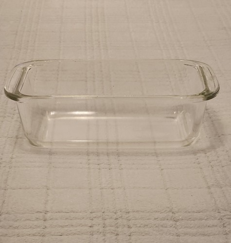 Vintage Pyrex 213 Clear Glass Loaf Pan Bread Baking Dish 1.5 qt 8.5x4 ...