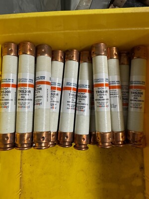 Mersen 20A TRS20R 600 VAC 300 VDC 50/60 Hz Limiting Time Delay Fuse ...