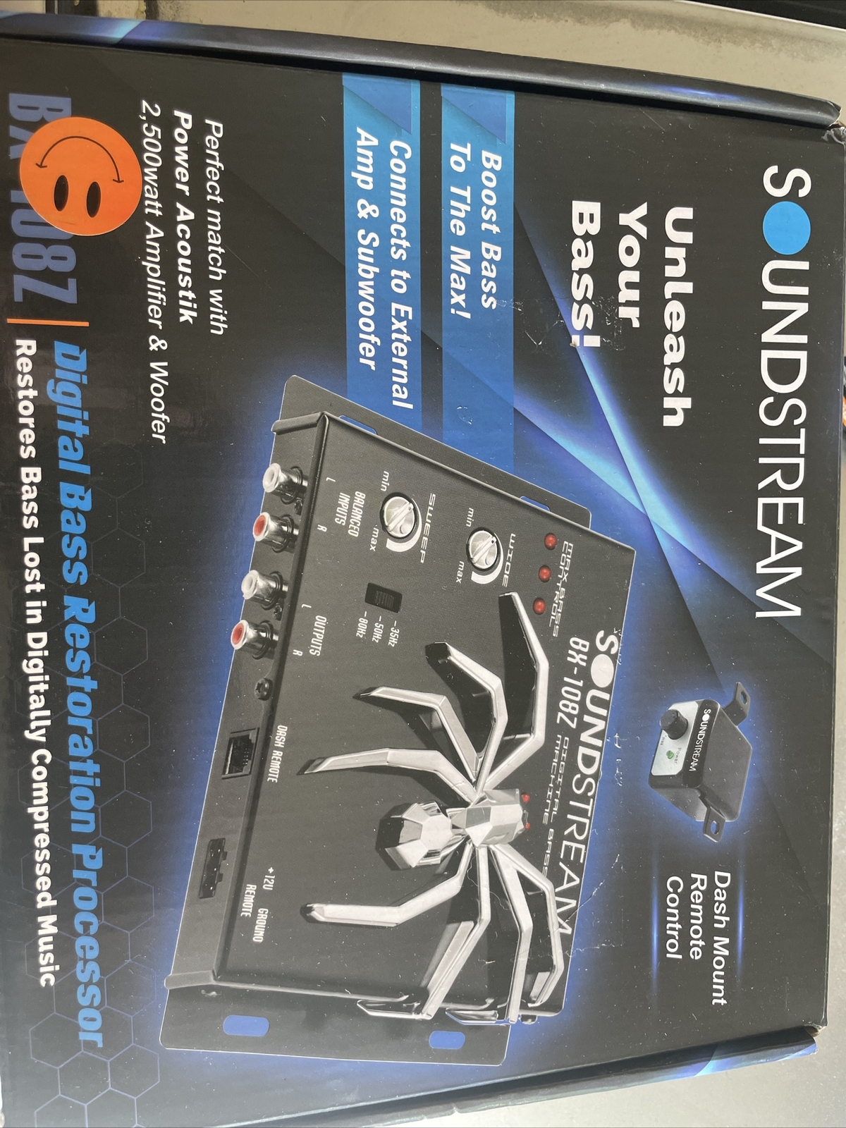 NEW Soundstream BX-108Z Digital Bass Reconstruction Processor NEW OPEN ...