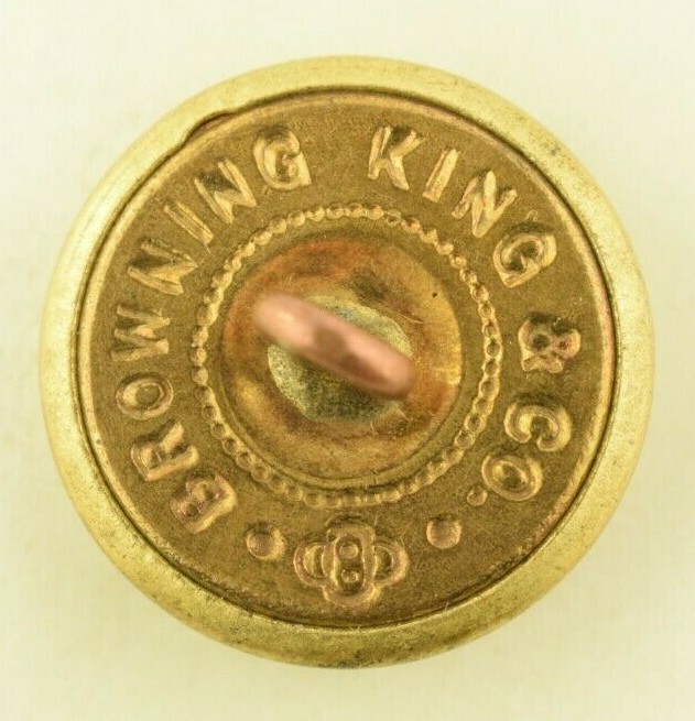 1890s-1910s Brinks Express Co Armored Car Employee Uniform Button ...