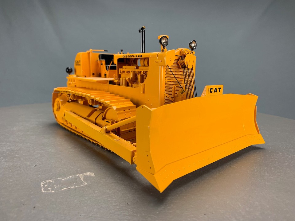 1/24 Brass CCM Caterpillar Cat D8H Cable Dozer w/Winch 300/348 G0233 LZ ...