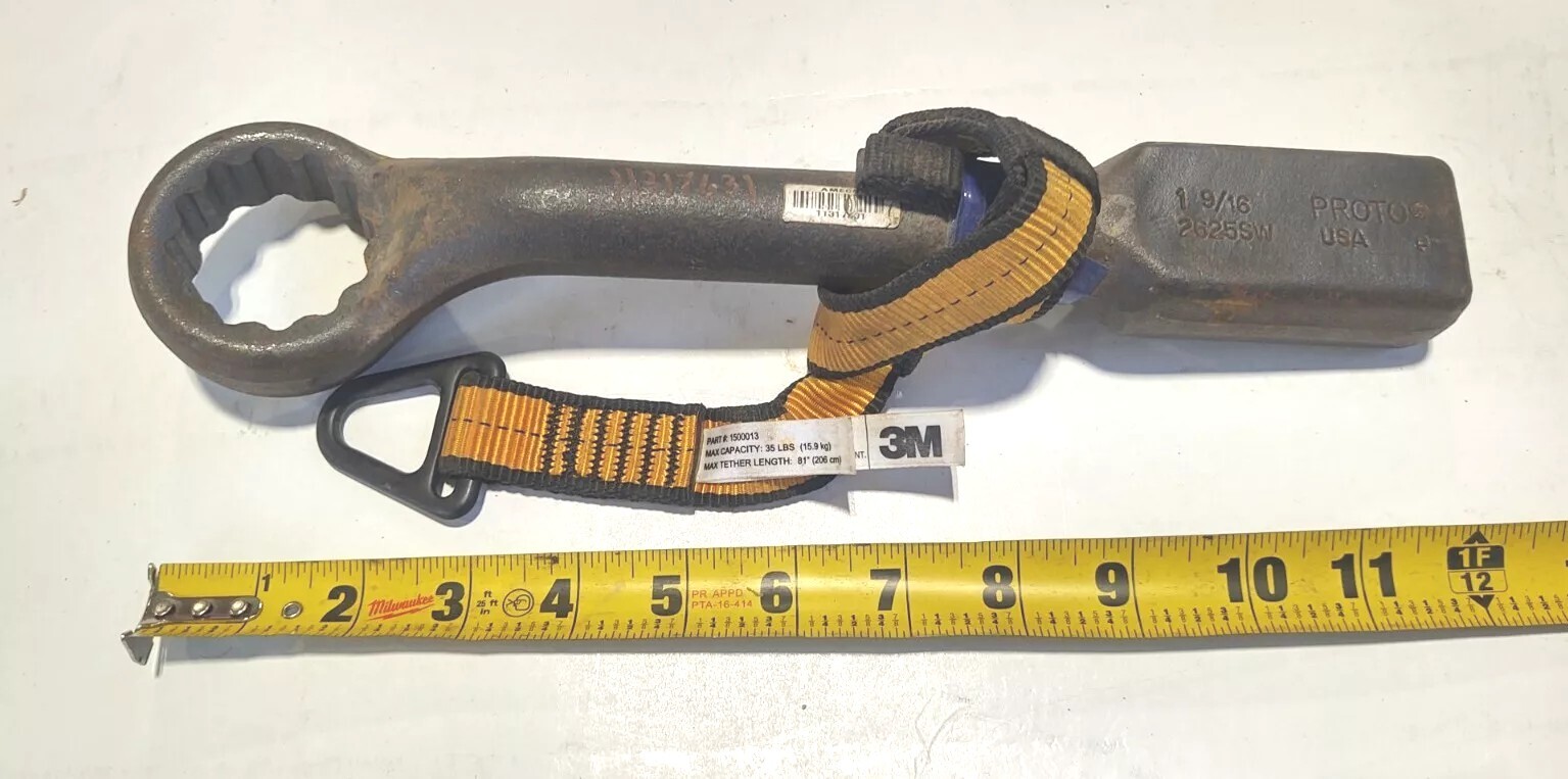 1-9/16" Striking Wrench, Proto #2625SW, With 3M Tool Cinch, USA | eBay