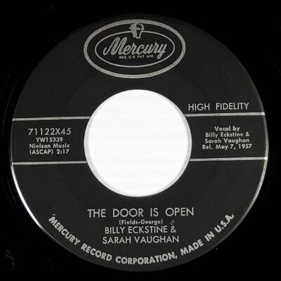 Sarah Vaughan & Billy Eckstine - Passing Strangers / The Door Is Open ...