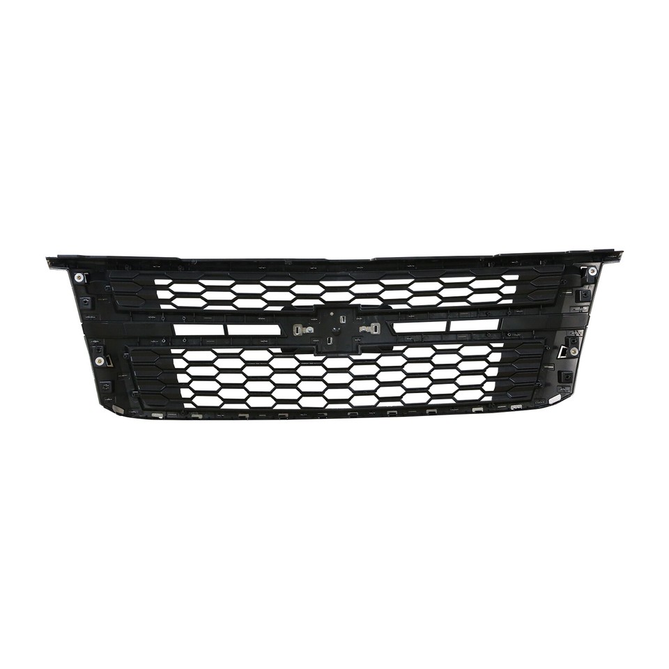 For 2015-2020 Chevrolet Tahoe Suburban Front Upper Grille Chrome&Black ...