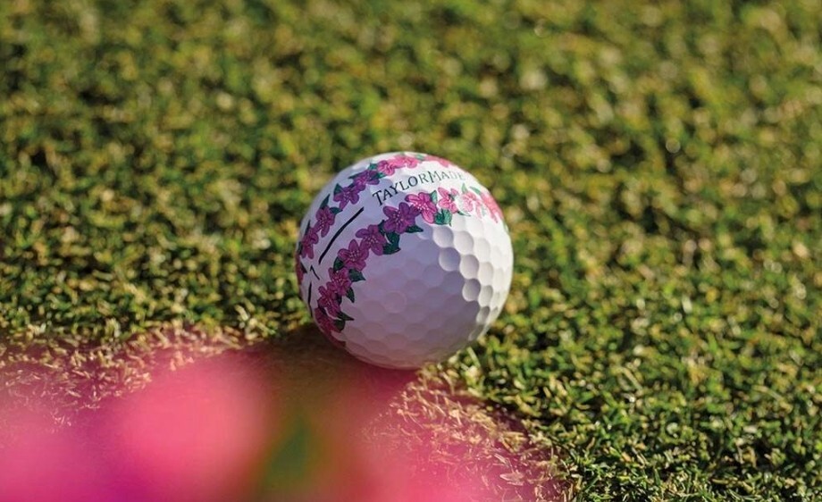 NEW TaylorMade TP5 TP5x Stripe Season Opener golf balls Pink Azalea | eBay