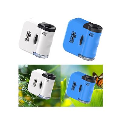 Mini microscope, small educational toy, lightweight handheld microscope ...