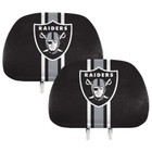 Fanmats 62023 Las Vegas Raiders Printed Head Rest Cover Set - 2 Pieces ...