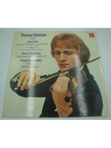 THOMAS CHRISTIAN/BERNET konzert fur violine und orchester SPOHR ...