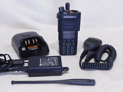 Motorola APX 4000 M3 700/800mhz P25 Digital Portable Radio 3x Alg 2batt ...