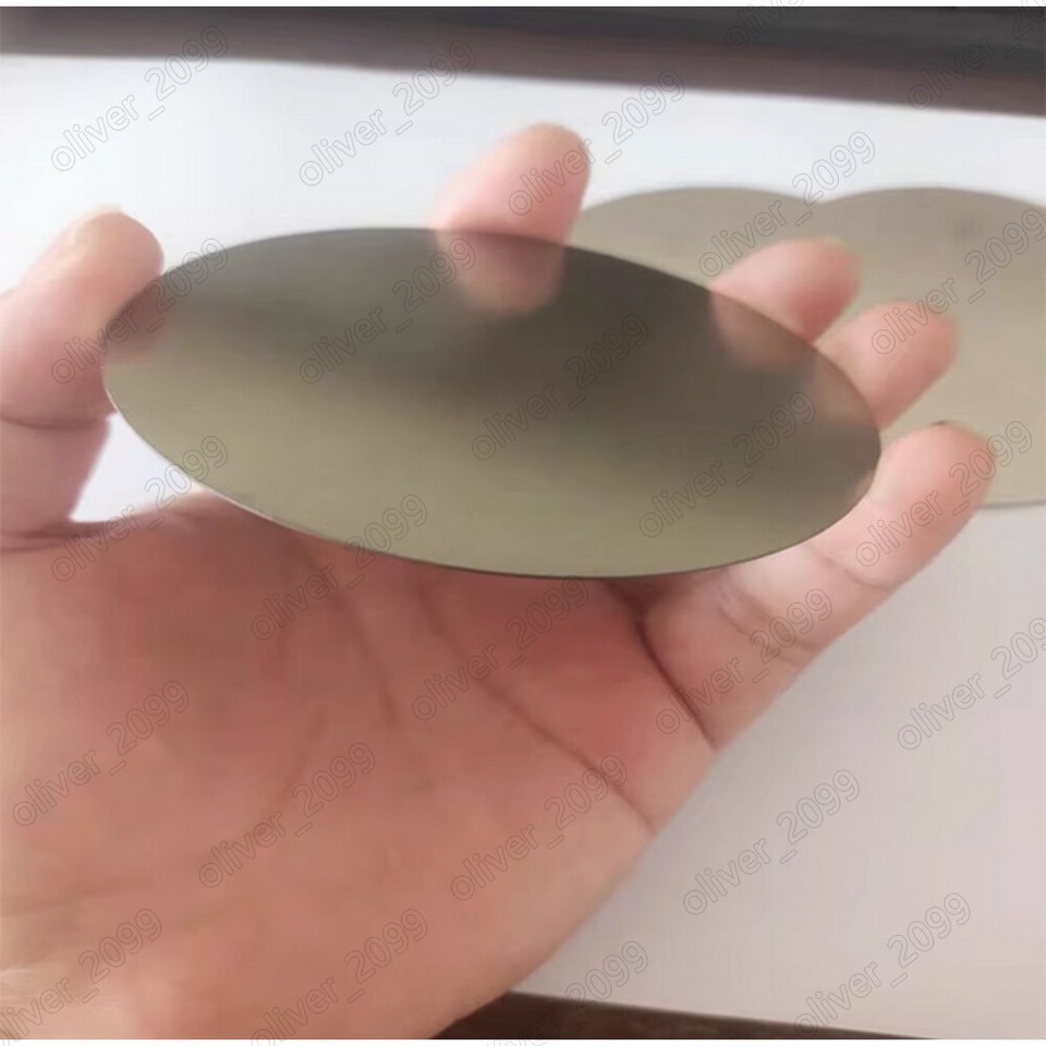 Titanium GR2 Metal Sheet Round Sheet Solid Titanium Disc Select Size | eBay