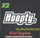 Hoopty Decal Sticker Low Lifted Drift Turbo Boost JDM Diesel Truck 7.3 ...