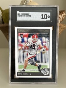 Brock Bowers 2024 Score #310 Base Price Guide - Sports Card Investor