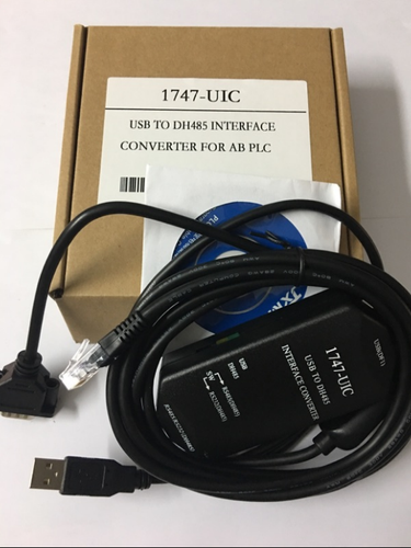 New 1747- UIC Cable USB to DH485 USB to 1747-PIC Windows XP-10 for PLC ...