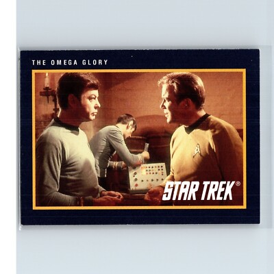 The Omega Glory Star Trek 1991 25th Anniversary Impel #183 | eBay