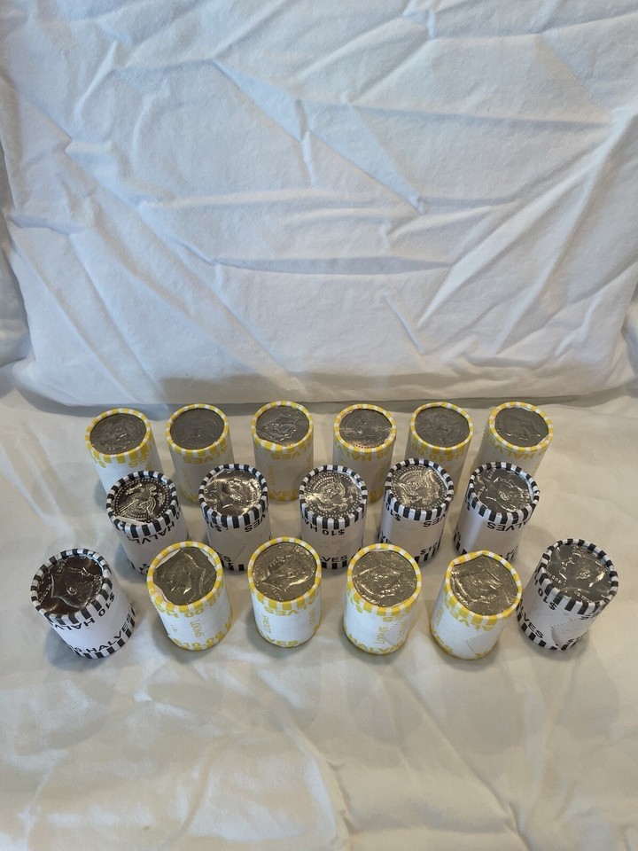 1 Roll Half Dollar Coins $10 FV bank sealed Loomis/Brinks 20 Coins US ...