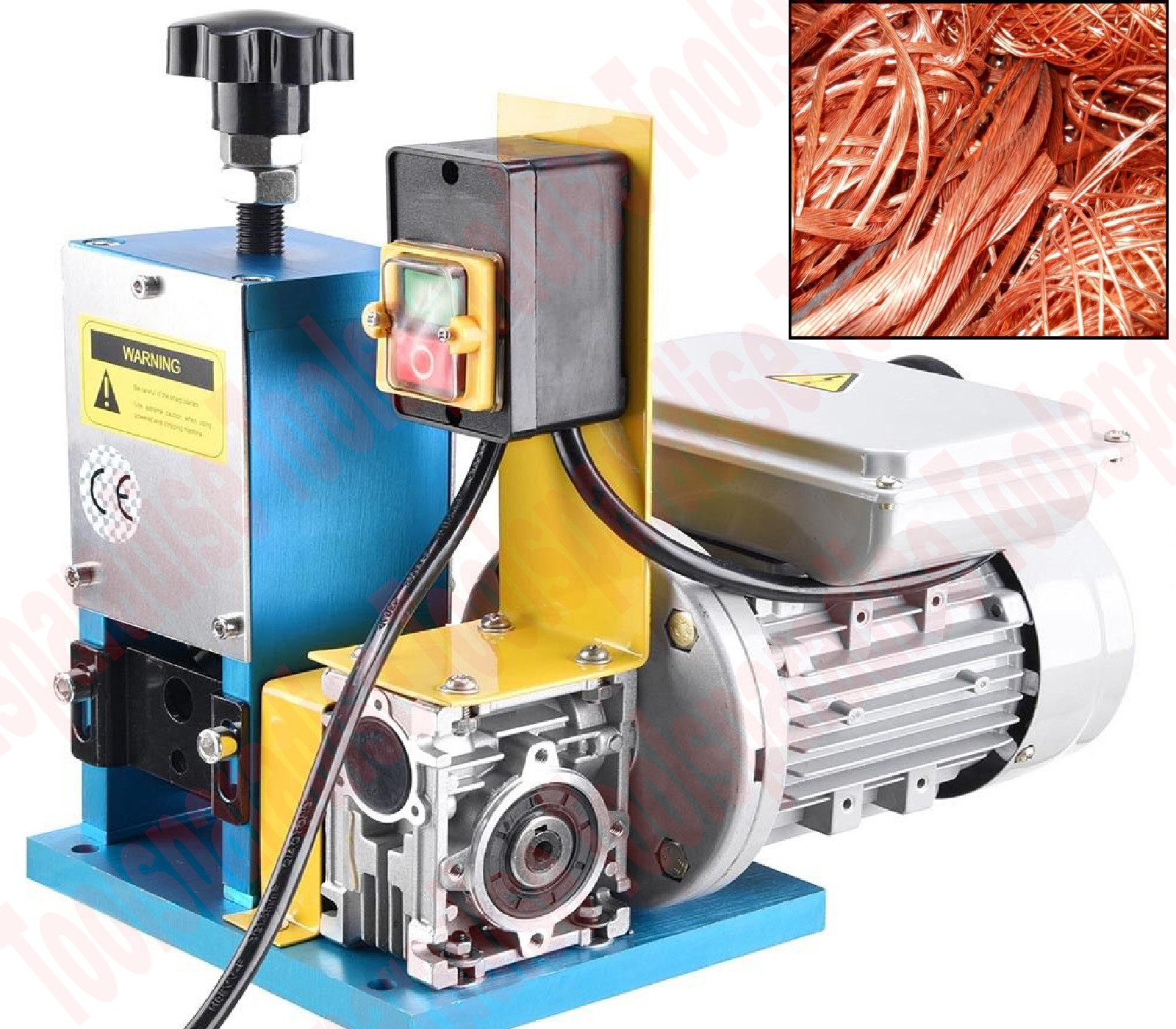 ELECTRIC WIRE Insulation Remover Cable Stripping Machine Benchtop ...