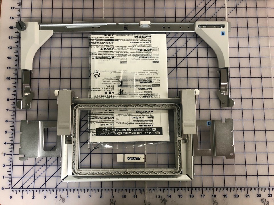 Brother Continuous Border Frame Set Clamp Hoop 4x7 for Persona PRS100 ...