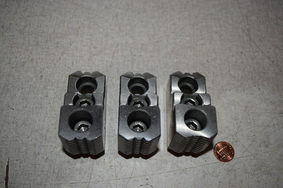 US Shop Tools KT-60HJ2-U Steel Hard Jaws for Lathe Chuck 1.5mm X 60 ...