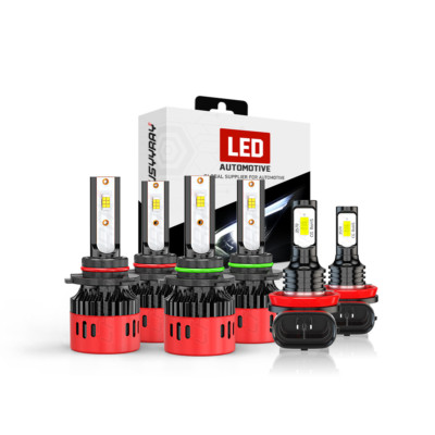 For Toyota Matrix 2009-2013 6000K LED Headlight Fog Light Bulbs Combo ...