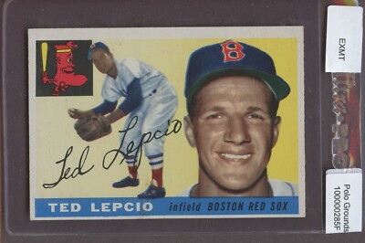 1955 Topps Ted Lepcio EXMT | eBay