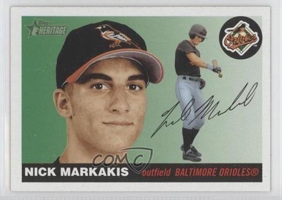 2004 Topps Heritage Nick Markakis #282 8d2 | eBay