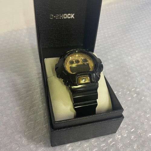 Casio G-Shock GD-X6900FB-1 Black Gold Digital Watch Used | eBay