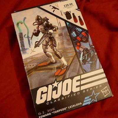 G.I. Joe Classified Edward "Torpedo" Leialoha 6 inch Figure - New 73 ...