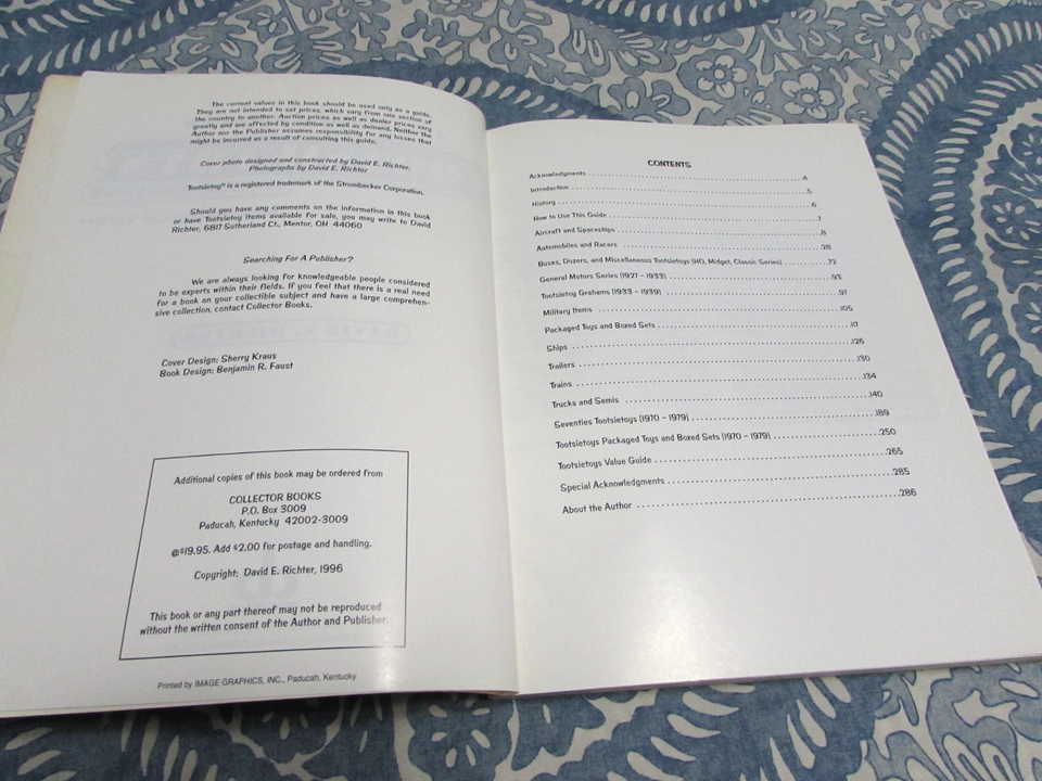 Collector's Guide to Tootsie Toys: Identification and Values by David ...