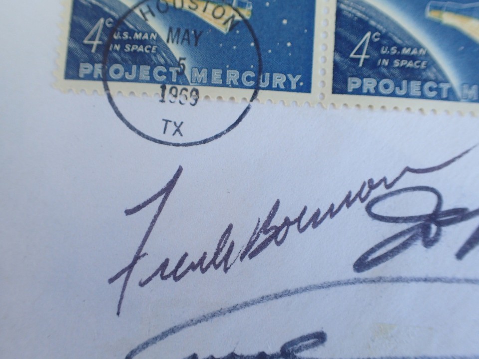 RARE John Glenn, F. Borman William Anders Astronaut Signed Autographed ...