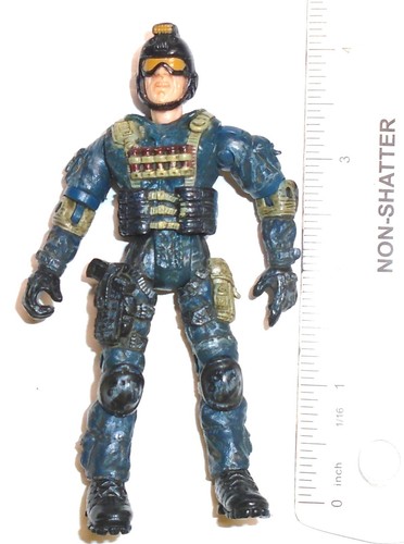 LANARD ACTION FIGURE CORPS ELITE ! Commando Force 3 Man Recon Firestorm ...