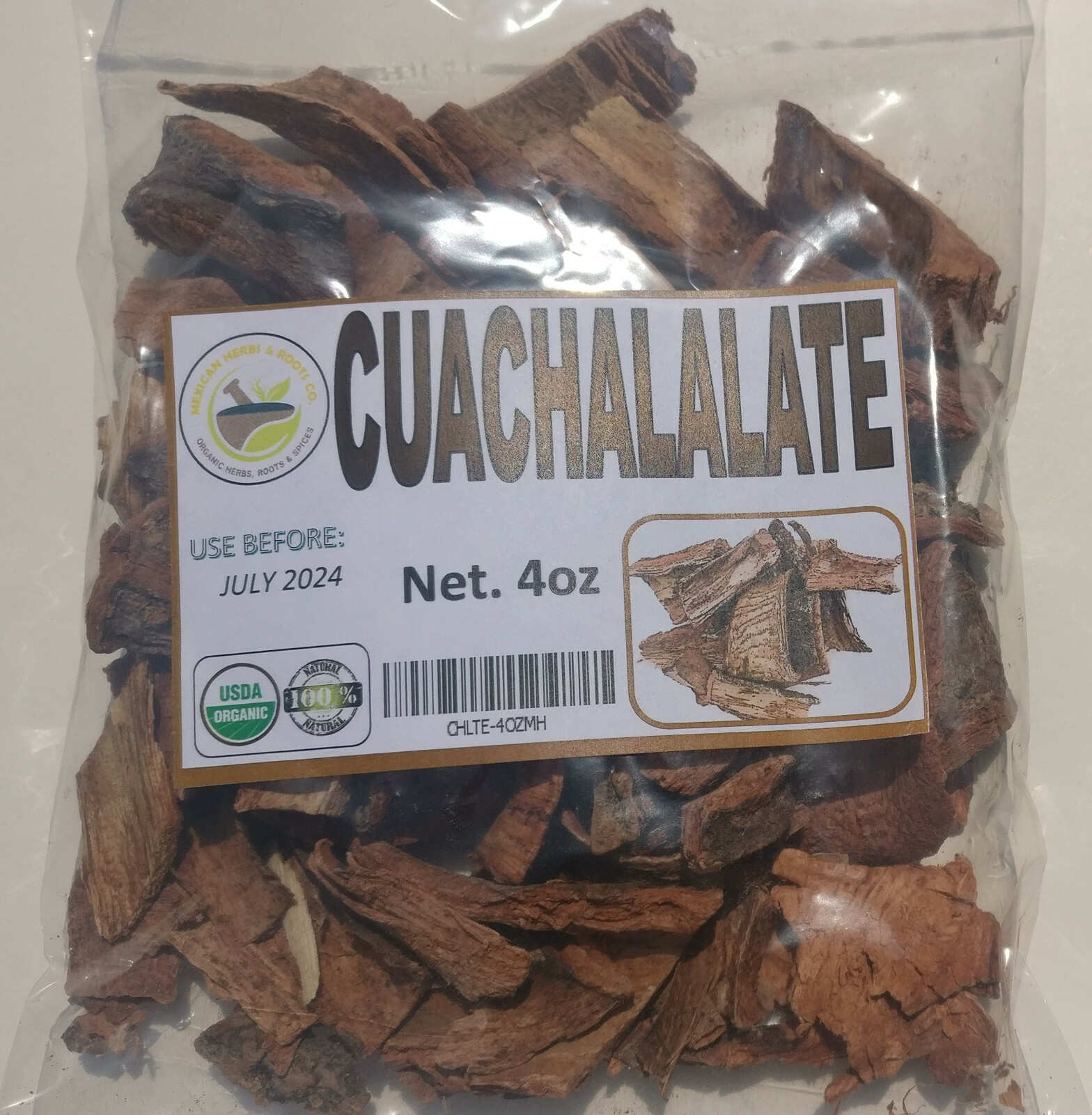 Cuachalalate Bark Seca Palo Cuachinala Organic Wildcrafted mexican 4oz ...