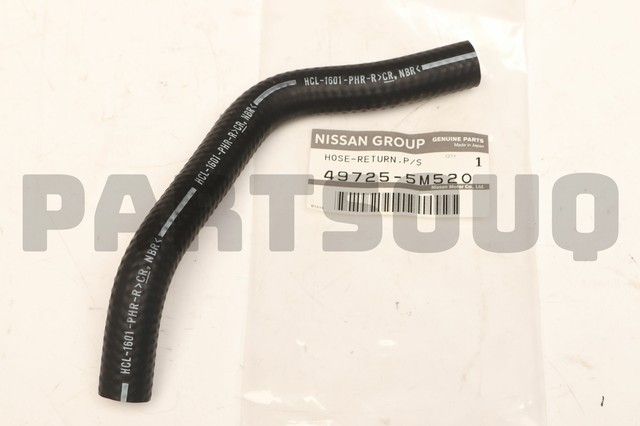 49725-5m520 Nissan Hose-return Power Steering 497255M520 Genuine OEM ...