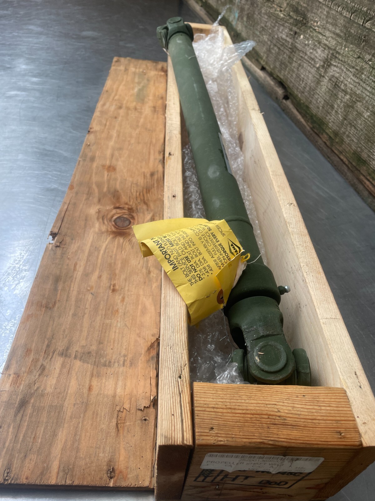 M939 5 TON 6x6 Steering Propeller Prop Shaft Double U-Joint w/ Bolts ...