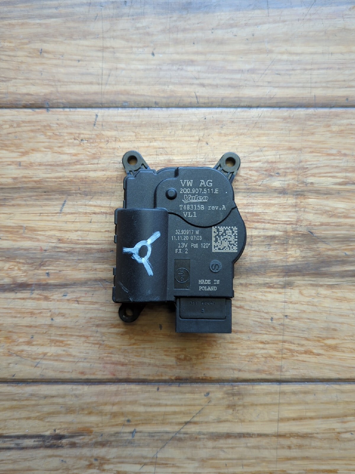 Actuator Element Flap Air Diffuser V428 VW Golf 7 VII 5g for sale ...