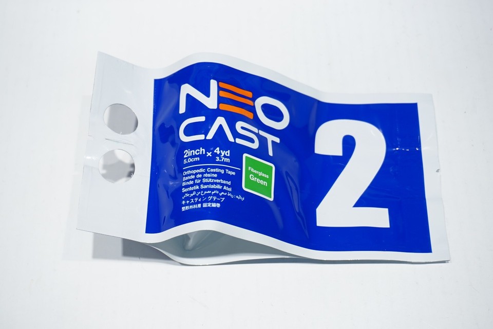 3 BOXES - NEO CAST 2 FIBERGLASS CASTING TAPE 2" X 4YD (10 ROLLS per BOX ...