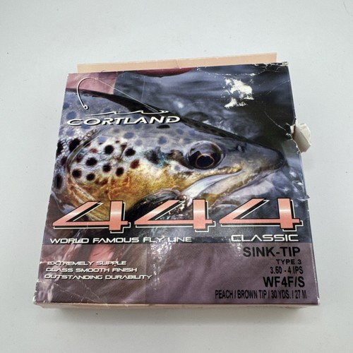 Cortland 444 Sink Tip Type 3 Fly Line WF4F/S | eBay