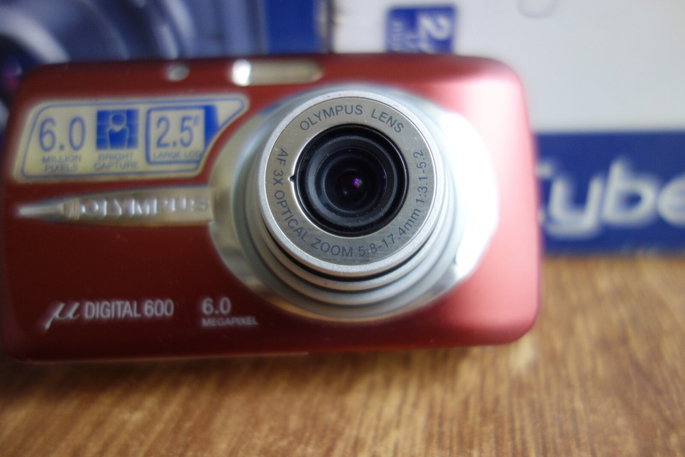 Olympus Mju Digital 600 6mp Digital Camera Tested | eBay