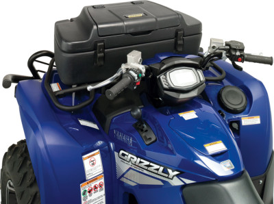 Moose Black 2 Tier Front ATV Lockable Latch Cargo Luggage Rack Storage ...