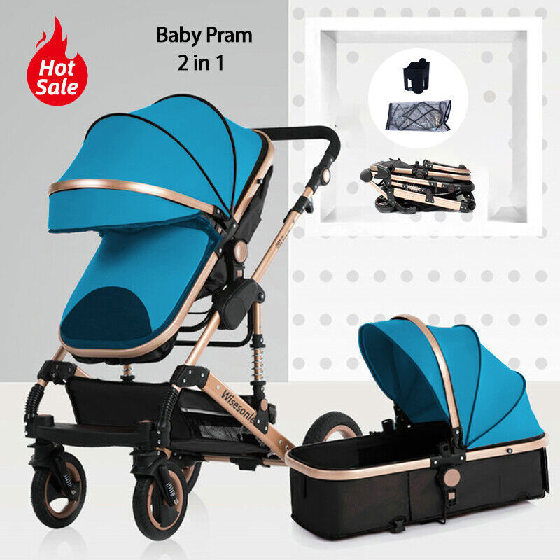 🧨 Baby Stroller Newborn Pushchair Buggy Pram Fold Travel lightweight ...
