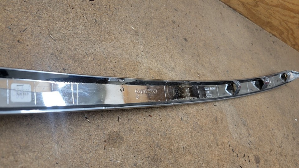 2016 - 2021 Mazda CX-9 Bumper Trim Rear Chrome Trim Piece TK50-50-369 ...