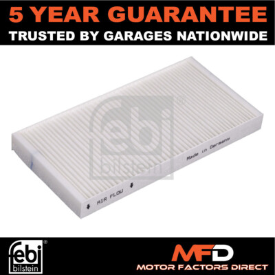 Fits Vauxhall Corsa Vectra Combo Saab 9-3 Febi Cabin Filter #2 93172299 ...