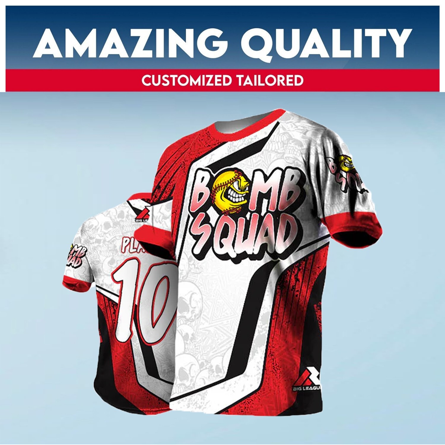 Bomb Squad Softball Logo