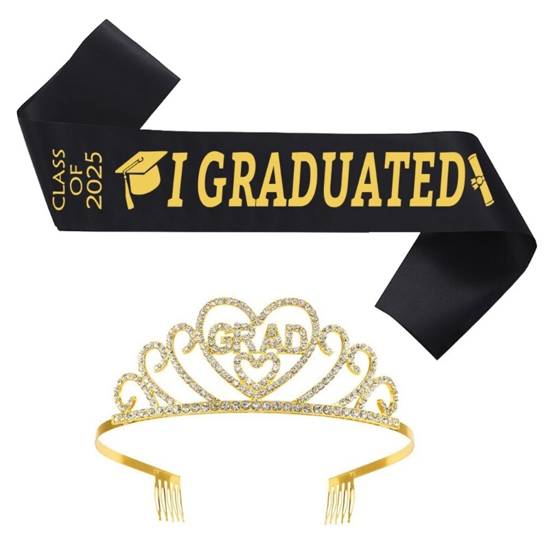2025Stylish Graduation Sash Multicolor Graduation Decoration ...