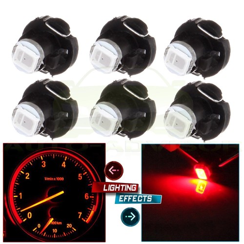 6X T3 Neo Wedge 2835SMD LED Bulb HVAC Climate Control Cluster Light ...